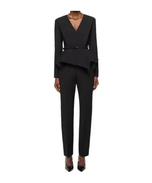 Roland Mouret Asymmetrical Peplum Blazer