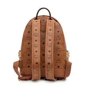 Mcm Stark Studded Mini Backpack