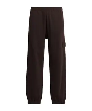 Stone Island Wool Cotton Sweatpants - Black