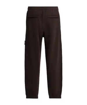 Stone Island Wool Cotton Sweatpants - Black