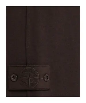 Stone Island Wool Cotton Sweatpants - Black