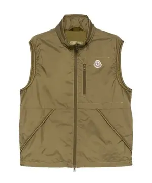 Moncler Moncler Hooded Zip Vest No