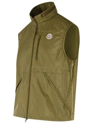 Moncler Hooded Zip Vest - No