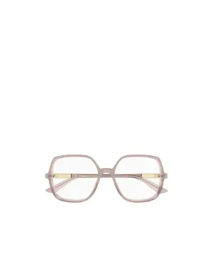 Chloé Eyewear Square Frame Glasses - Nude