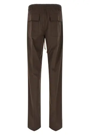 Rick Owens Dietrich Drawstring Trousers - Brown