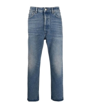 GOLDEN GOOSE Washed Effect Straight Leg Jeans - Blue