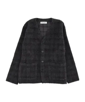 Our Legacy Checked Buttoned Cardigan - No