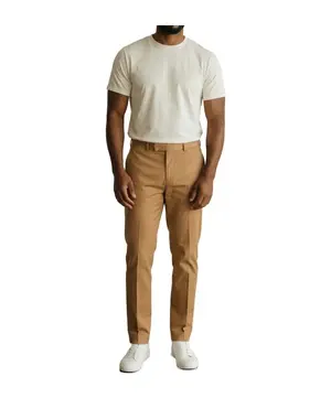 PT TORINO Tailored Casual Trousers With Belt Loops