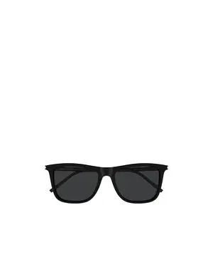 Saint Laurent Square Frame Sunglasses - Black