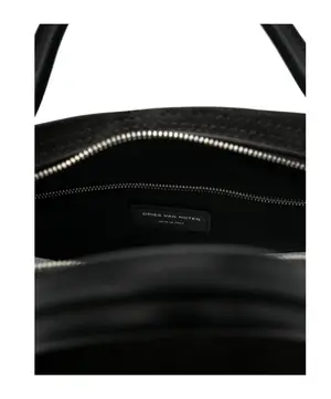 Dries Van Noten Zippered Shoulder Bag - Black