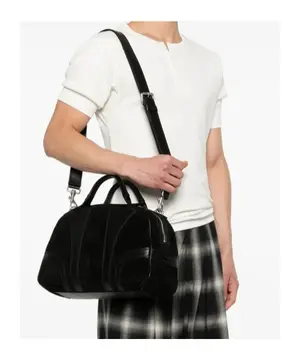 Dries Van Noten Zippered Shoulder Bag - Black
