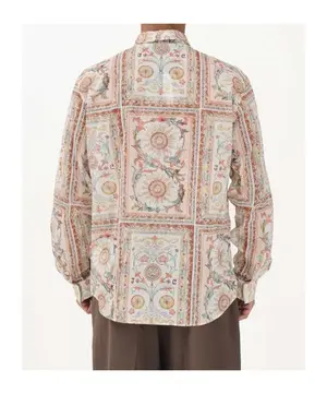Just Cavalli Long-sleeve Shirt With Ornamental Print
