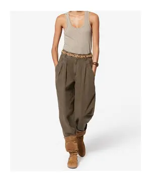 Isabel Marant Étoile Nadine Pleated Trousers
