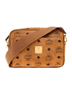 Mcm Aren Mini Shoulder Bag - Brown