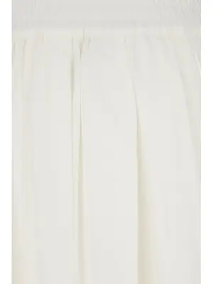 Max Mara Midi Skirt With Puffy Hem - Ivory