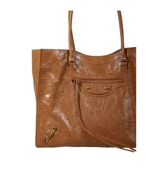 Balenciaga Le City Medium Tote Bag - Camel