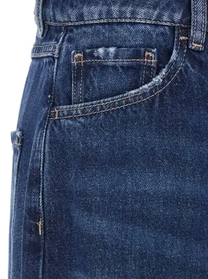 ICON DENIM LOS ANGELES Debby High-rise Wide-leg Jeans