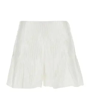 ROTATE BY BIRGER CHRISTENSEN Striped Flared Shorts