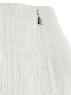 ROTATE BY BIRGER CHRISTENSEN Striped Flared Shorts