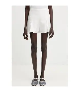 ROTATE BY BIRGER CHRISTENSEN Striped Flared Shorts