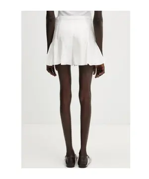 ROTATE BY BIRGER CHRISTENSEN Striped Flared Shorts