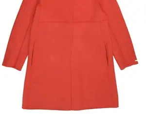 Max Mara Lapel Coat - Red