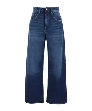 Icon Denim Los Angeles Contrast Stitching Jeans For Women