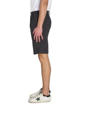 Barena Venezia Mid-rise Bermuda Shorts With Wide Leg