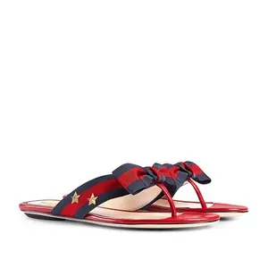 Gucci Logo Flip-flops