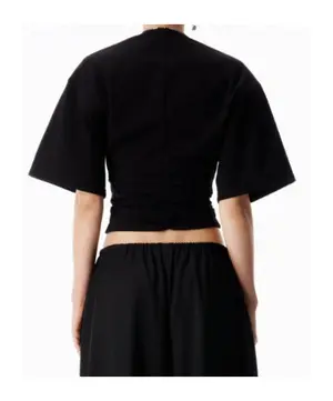 Alexander Wang Ruched Zipped Top
