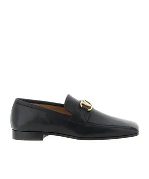 Valentino Garavani Vlogo Signature Square Toe Loafers