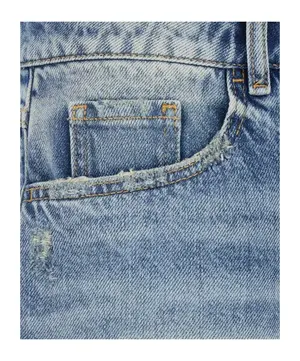 ICON DENIM LOS ANGELES Umi High-rise Denim Shorts