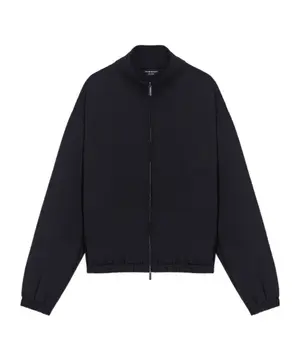 Emporio Armani Full-zip Casual Jacket - Black