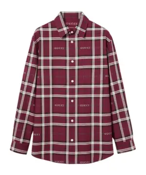 Gucci Tartan Jacquard Shirt