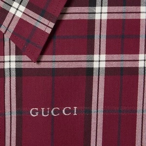 Gucci Tartan Jacquard Shirt