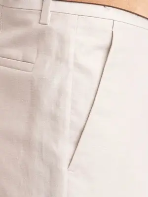 Brunello Cucinelli Pleated Turn-up Trousers - Pink