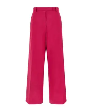 Dries Van Noten Penn Wide-leg Pants - Purple-red