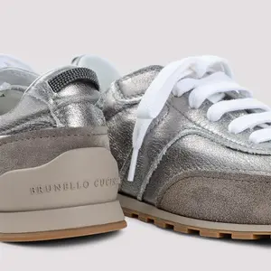 Brunello Cucinelli Low Top Lace-up Sneakers