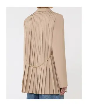 Sportmax Mela Pleated Detail Blazer