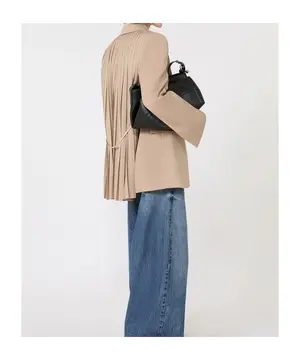 Sportmax Mela Pleated Detail Blazer