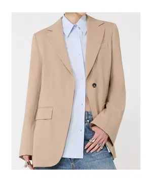 Sportmax Mela Pleated Detail Blazer