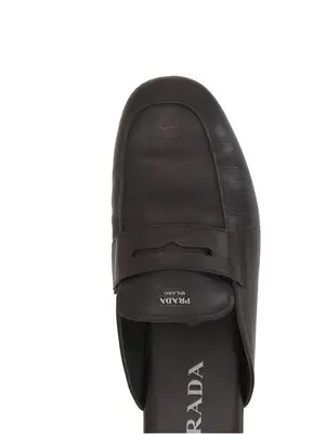 Prada Logo-detailed Slip-on Mules