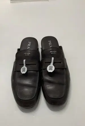 Prada Logo-detailed Slip-on Mules