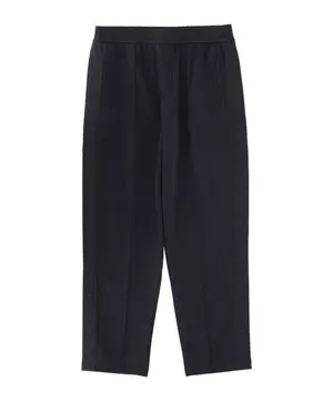 Emporio Armani Pleat Detailed Straight Cut Pants - Blue