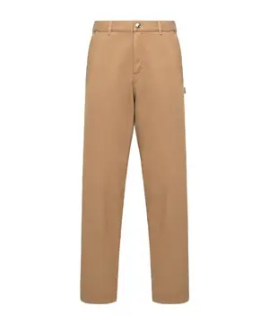 Moncler Gabardine Cargo Pants - Camel