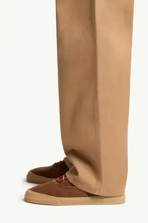 Moncler Gabardine Cargo Trousers - Camel