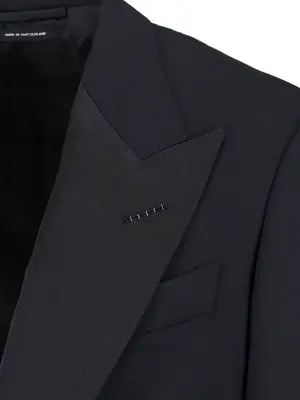 TOM FORD Single Breasted Blazer - Black