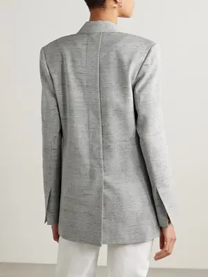 Proenza Schouler Hadley Double-breasted Suit Jacket