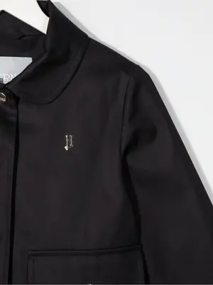 Herno Logo Plaque Long Sleeve Jacket