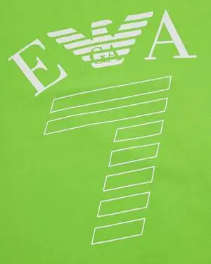 EA7 Round-necked Logo T-shirt